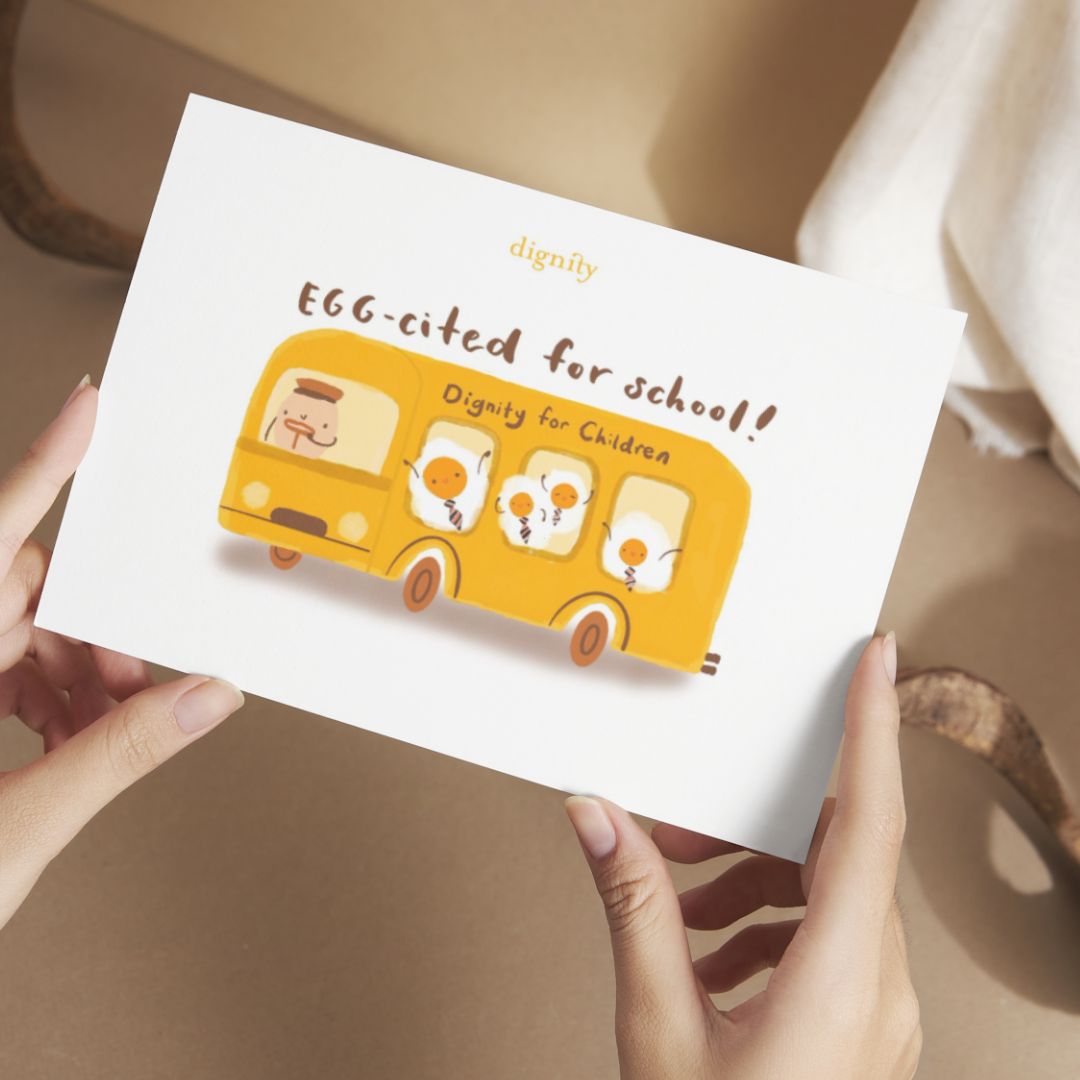 Donate RM50 this month and receive a set of 'Back to School' cards ...