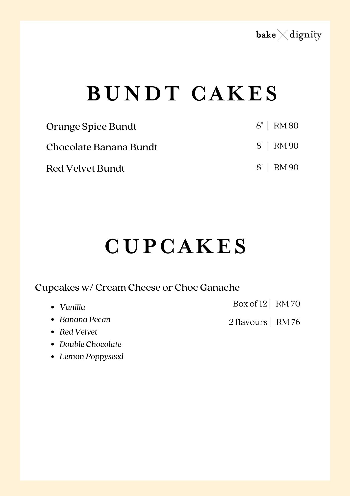 bake X dignity - Enterprises | Dignity For Children Foundation